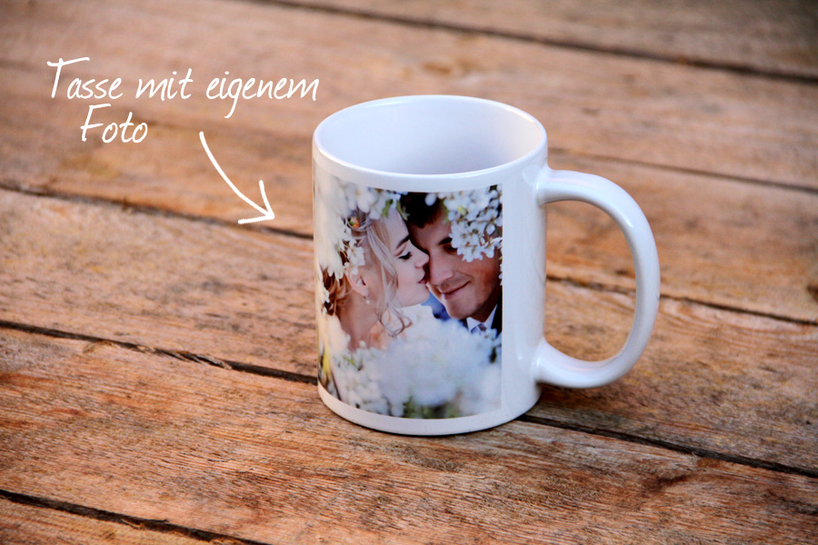Tasse Mit Eigenem Foto Oder Wunschtext Weiß Digitaldruck Meißen